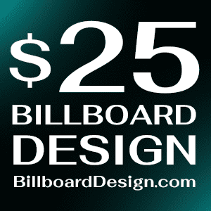 Wes Frick Design Agency – $25 Billboard Design | Billboard Insider™