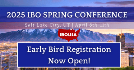 Early Bird Registration Opens for IBO Spring 2025 Conference ...